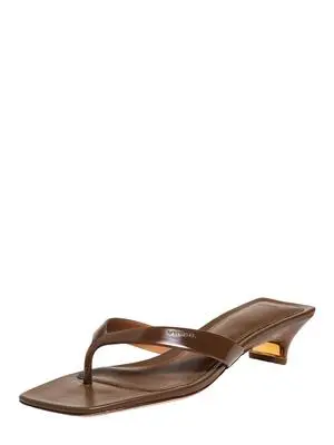 Vince San Juan Jelly Sandals - Saddle