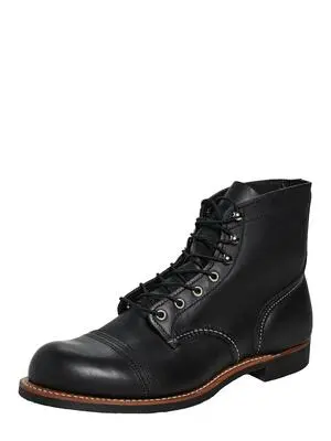 Red Wing Iron Ranger Leather Boots Black Harness
