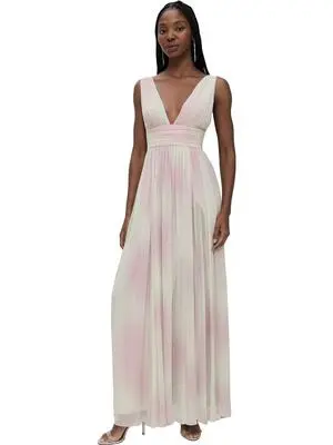 LoveShackFancy Madeleine Maxi Dress - Misty Iris
