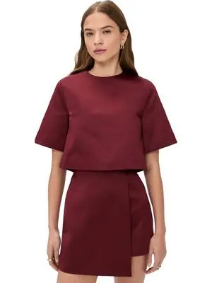 BY MALENE BIRGER Hania Top - Cabernet