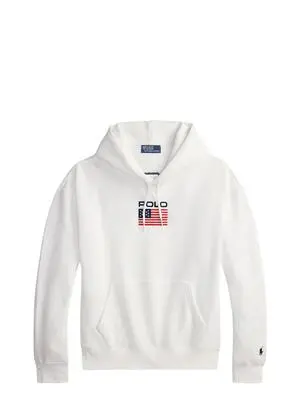 Polo Ralph Lauren Long-sleeve Sport Fleece Hoodie - White