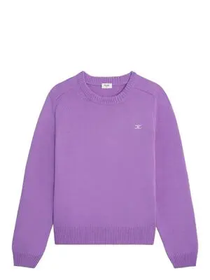 Celine Crewneck Sweater - Purple