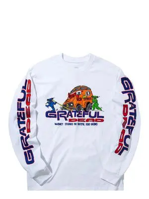 MARKET X Gd Tow Pull Long-sleeve T-shirt - White