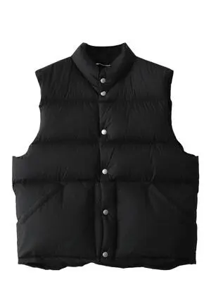 AURALEE Super Light Nylon Ripstop Down Vest