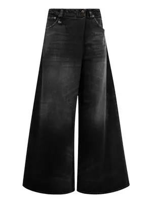 R13 Nico Wrap Jeans - Black