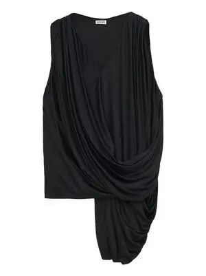 Loewe Draped Top - Black