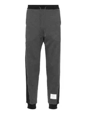 Thom Browne Loopback Jersey Sweatpants - Grey