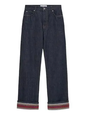 Loewe Turn Up Jeans - Blue