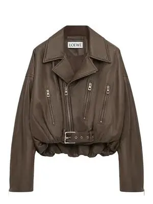 Loewe Biker Jacket - Green