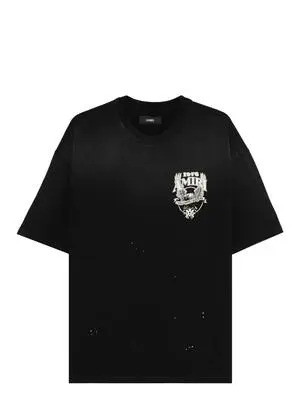 Amiri Oversized Eagle Tee - Black