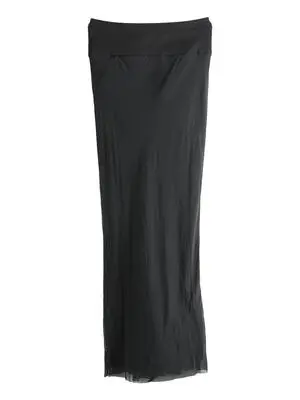 Rick Owens Gonna Calf Bias Skirt - Black