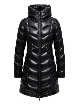 Moncler Marus Long Coat - Black