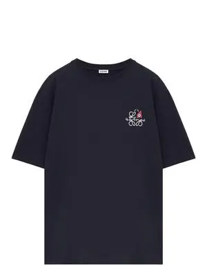 Loewe Loose Fit T-shirt - Blue
