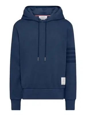 Thom Browne Long-sleeve Hoodie Pullover - Blue