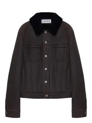 Loewe Trucker Jacket - Brown