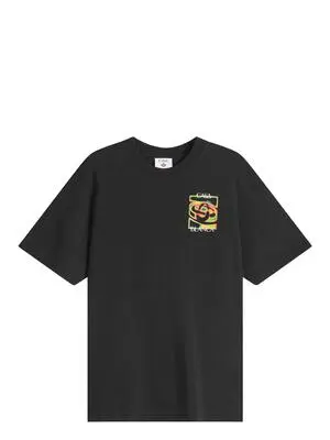 Casablanca Classic 'heat Map' T-shirt - Black