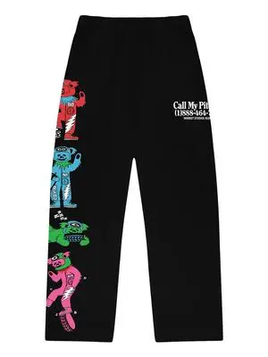 MARKET X Gd Call My Pitcrew Sweatpants - Black