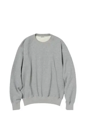 Auralee Smooth Soft Bd Sweatshirt - Grey