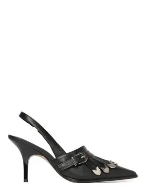 Pinko Heeled Sandal - Black
