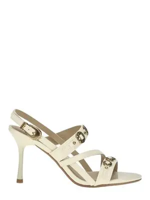 Pinko Heeled Sandal - White