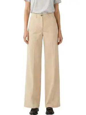 Aspesi Wide Leg Trousers - Beige