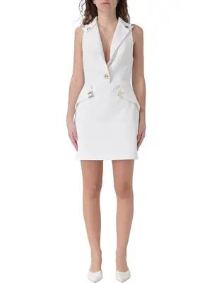 Elisabetta Franchi Sleeveless Dress - Ivory
