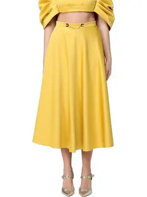 Elisabetta Franchi A-line Skirt - Yellow