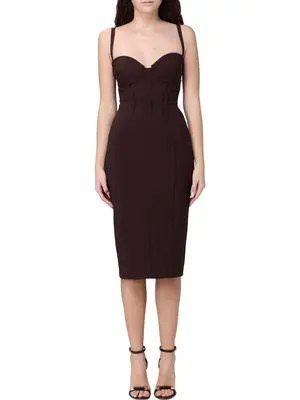 Elisabetta Franchi Pencil Dress - Brown