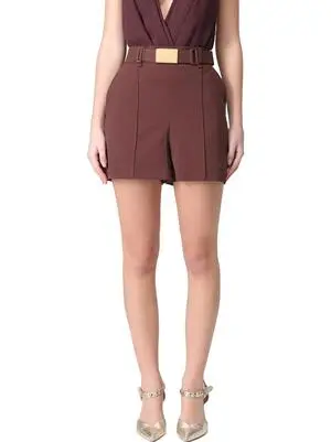 Elisabetta Franchi Tailored Shorts - Cocoa
