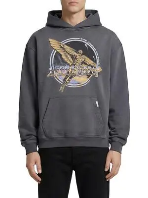 REPRESENT Graphic Hoodie - Grey