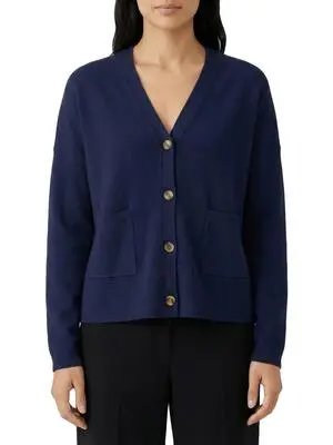 ALLUDE Pullover Sweater - Blue 1