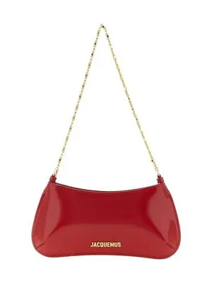 Jacquemus Le Petit Bisou Shoulder Bag - Red
