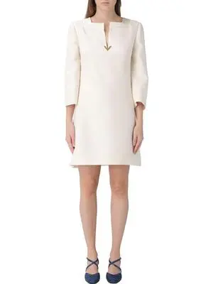 Valentino Garavani Shift Mini Dress - White