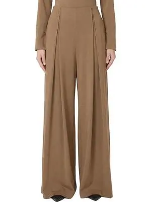 Max Mara Wide Leg Trousers Brown