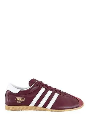 Adidas Paris Leather Trainers - Shadow Red White Gum
