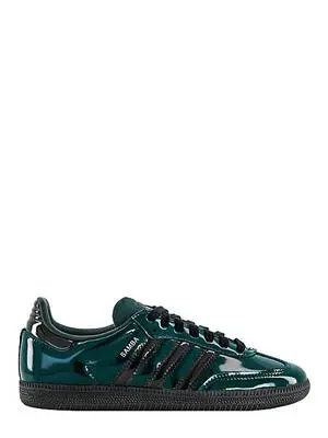 Adidas Samba Og Patent Leather Trainers - Aurora Ivy Core Black Si