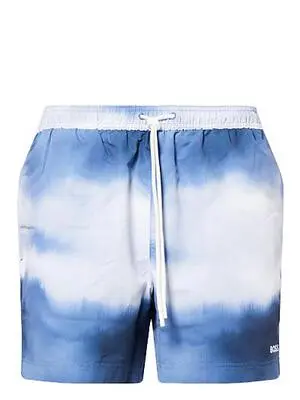 BOSS Two-tone Swim Shorts - Light/pastel Purple