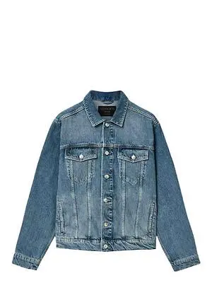 ALLSAINTS Inveroy Regular-fit Denim Jacket - Washed Indigo