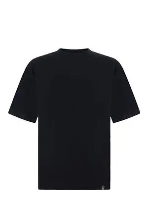 Boggi Milano S-cafè® Relaxed-fit Stretch Cotton-blend T-shirt - Black