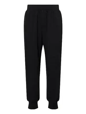 Calvin Klein Travel Lounge Stretch-jersey Jogging Bottoms - Black
