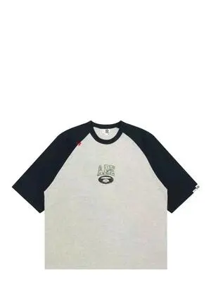 AAPE BY *A BATHING APE® Print T-shirt - Grey