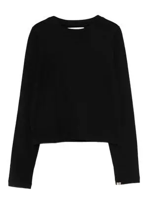 EXTREME CASHMERE X Lisa Long-sleeve Sweater - Black