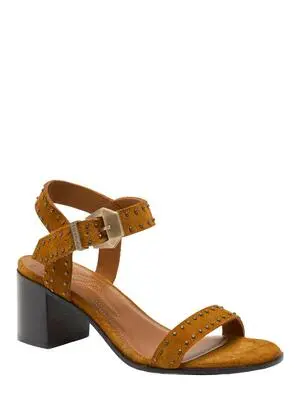 Free People Buckle Up Ankle Strap Sandal - Driftwood Tan Suede