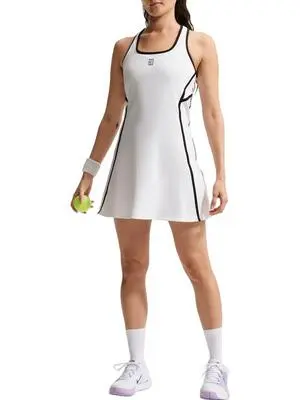 Nike Dri-FIT Racerback Minidress White/black