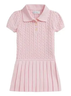 Ralph Lauren Cable Sweater Dress - Hint Of Pink
