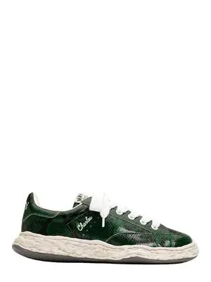 Mihara Yasuhiro Charles Og Sole Low Top Sneakers - Green