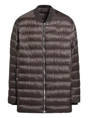 MONCLER + RICK OWENS Quilted Zip-up Jacket - Brown