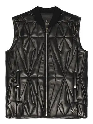 Rick Owens X Moncler Geocamo Flight Vest - Black