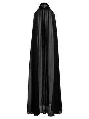 THE FRANKIE SHOP Sukie Sheer Halter Maxi Dress