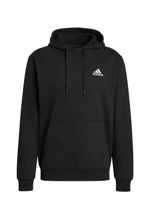 Adidas Essentials Fleece Hoodie - Black / White
